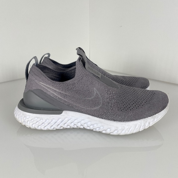 Nike | Shoes | Nike Epic Phantom React Flyknit Gunsmoke Greywhite ...